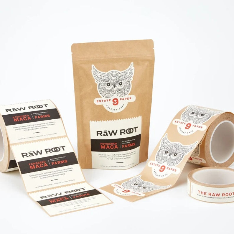 Custom 2x4" Roll Rectangle Stickers & Labels High Resolution and ...