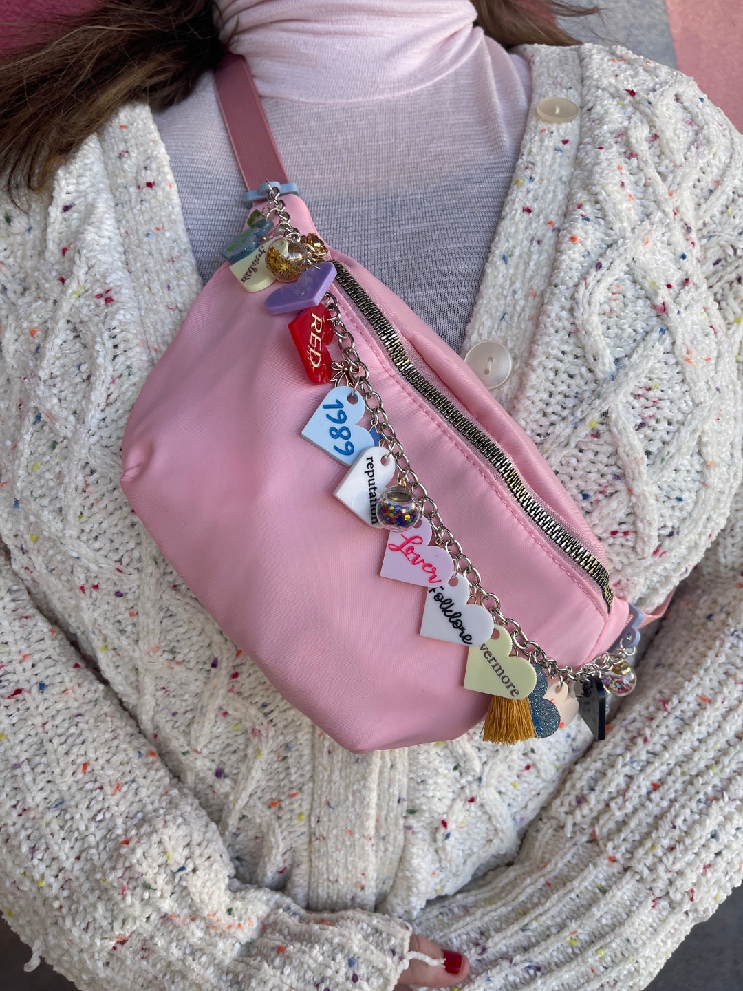 Every Era Heart Fanny Pack Bag Chain ORDER WITH Pink Fanny Pack ...
