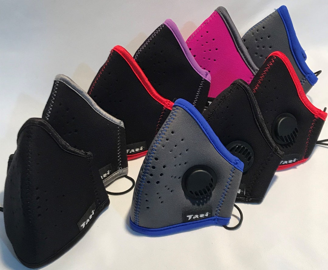 Protective Mask Dual Exhalation Valves 2 MM Neoprene Shell - Etsy