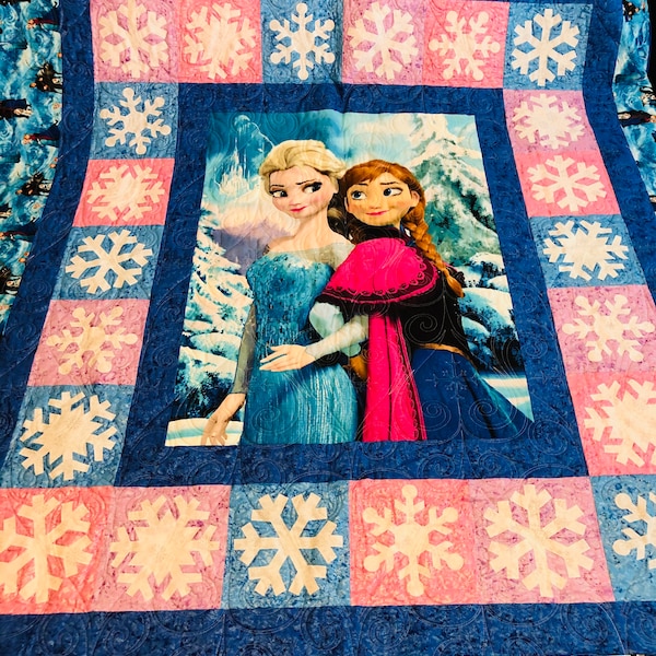 Frozen Quilt - Etsy