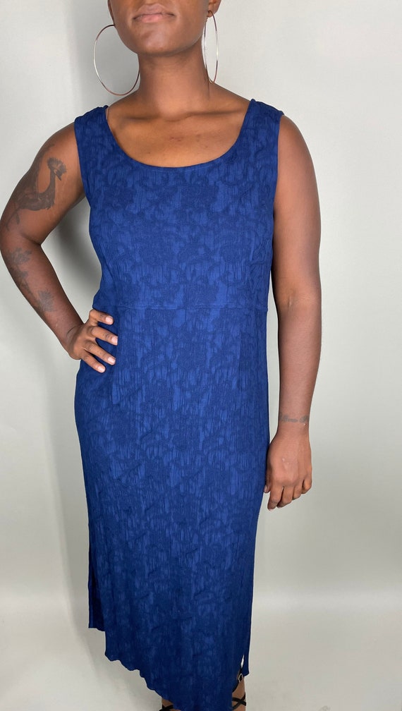 Vintage deep blue sleeveless - Gem