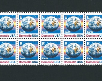 Usps Earth Stamps - Etsy