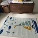 Sailboat Rug Sail Boat Navy Nautical Coastal Sailing Nursery - Etsy