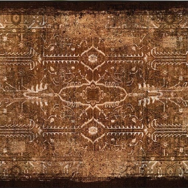 Brown Floral Design - Etsy