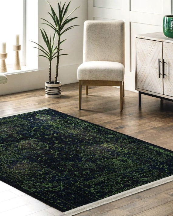 Dark Green Rug