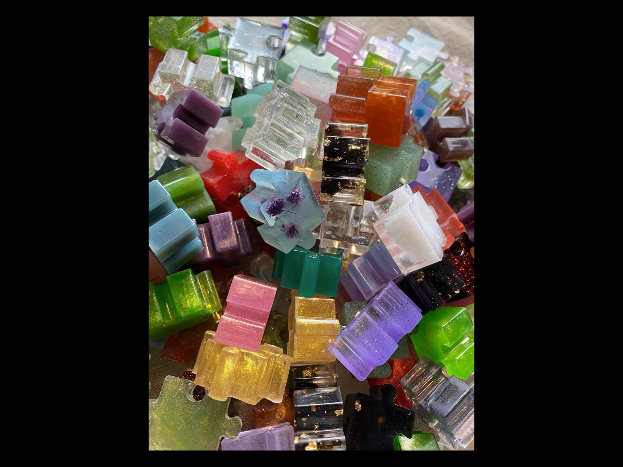 Mix and Match Resin Puzzle Pieces - Etsy