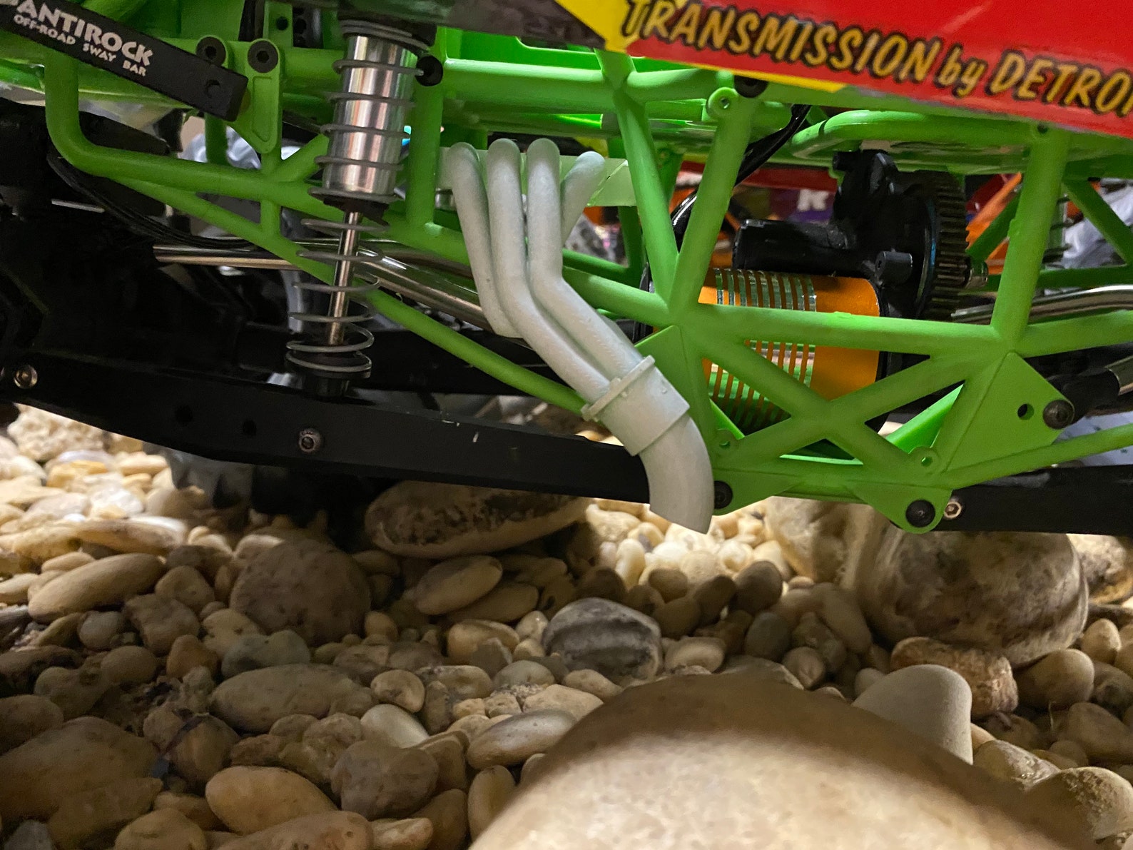 Axial SMT10 Headers / Exhuast Mod - STL FILE - Etsy