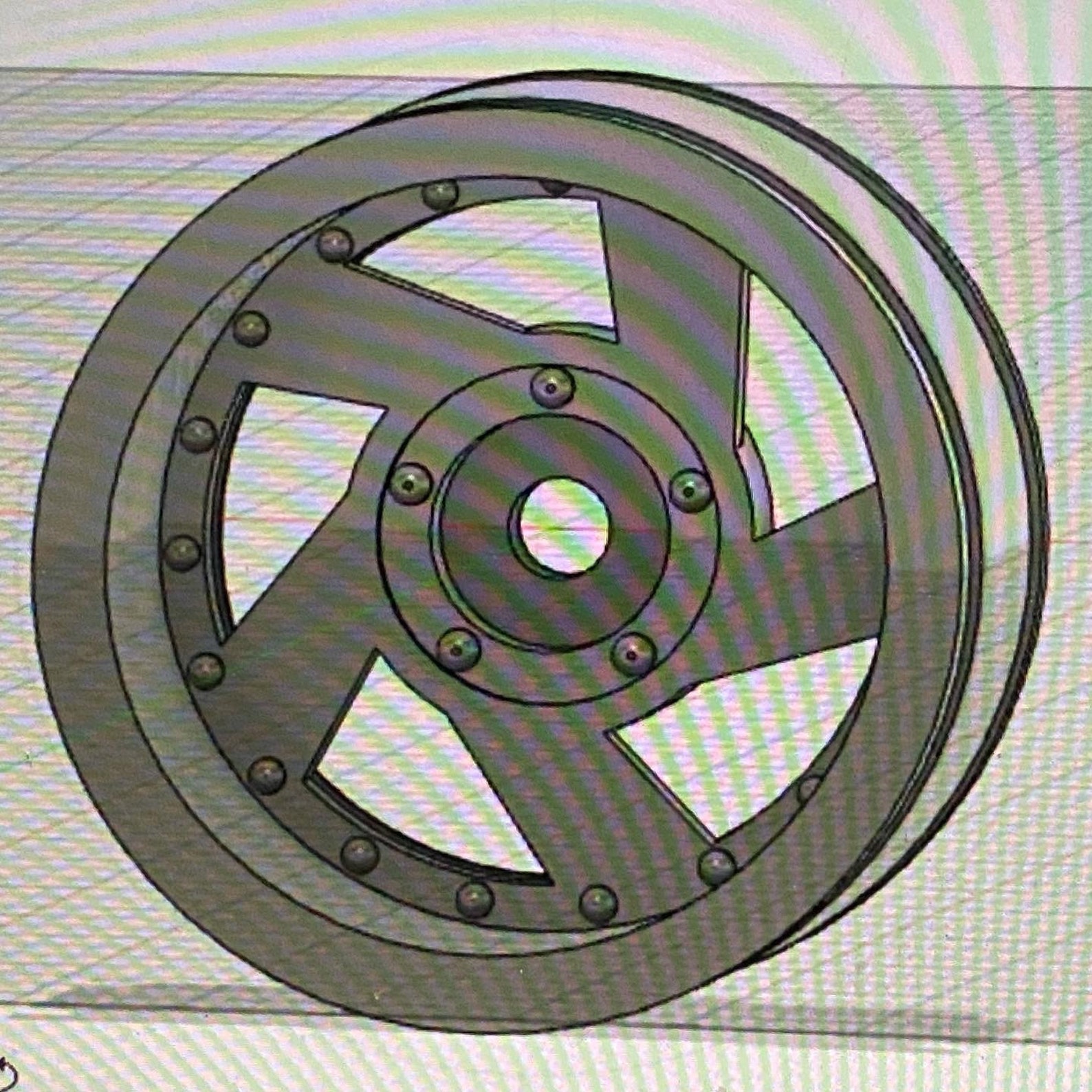 Scx24 Turbine Style Deep Dish Resin Printed Rims - STL FILE - Etsy