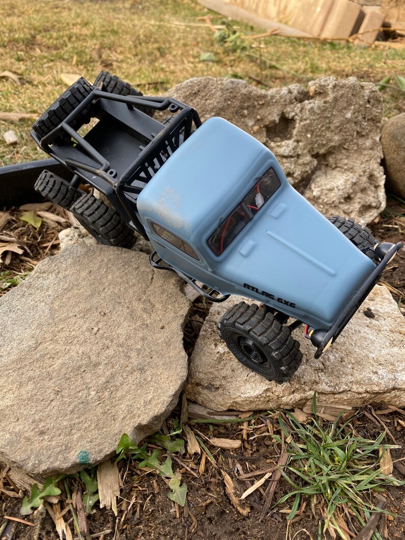 Fms Atlas 6x6 Rock Sliders STL FILE - Etsy