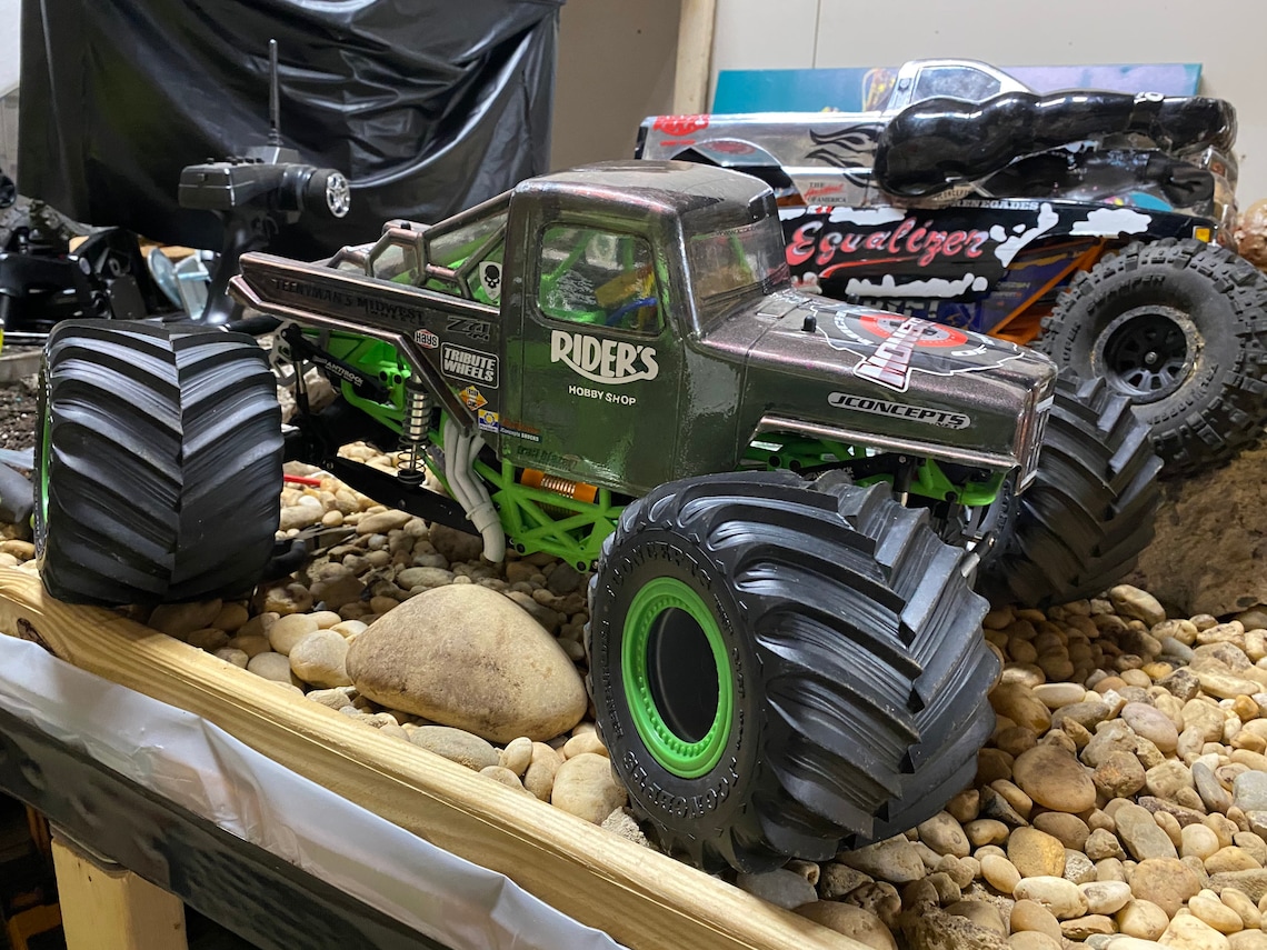 Axial SMT10 Headers / Exhuast Mod STL FILE - Etsy