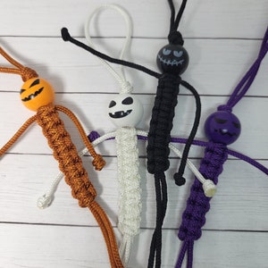 Halloween Figure Set of 4 | Zipper Pull | Car Hang - Decor - Ornament ...
