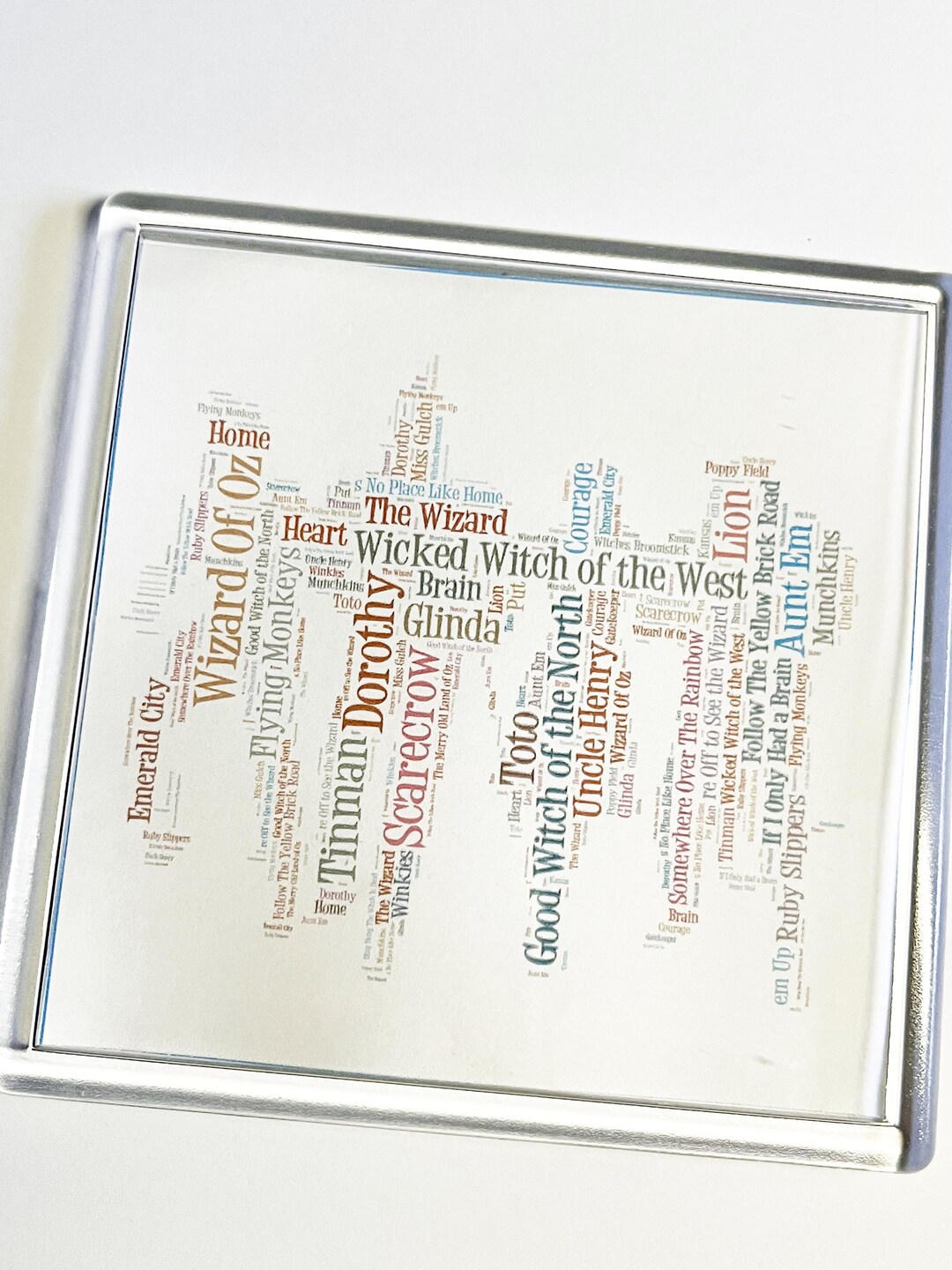 Wizard of Oz Word Cloud Coaster - Etsy