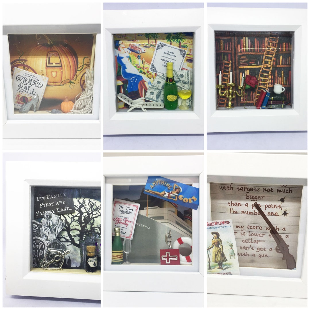 Miniature Musical Theatre Small Shadow Boxes - Etsy