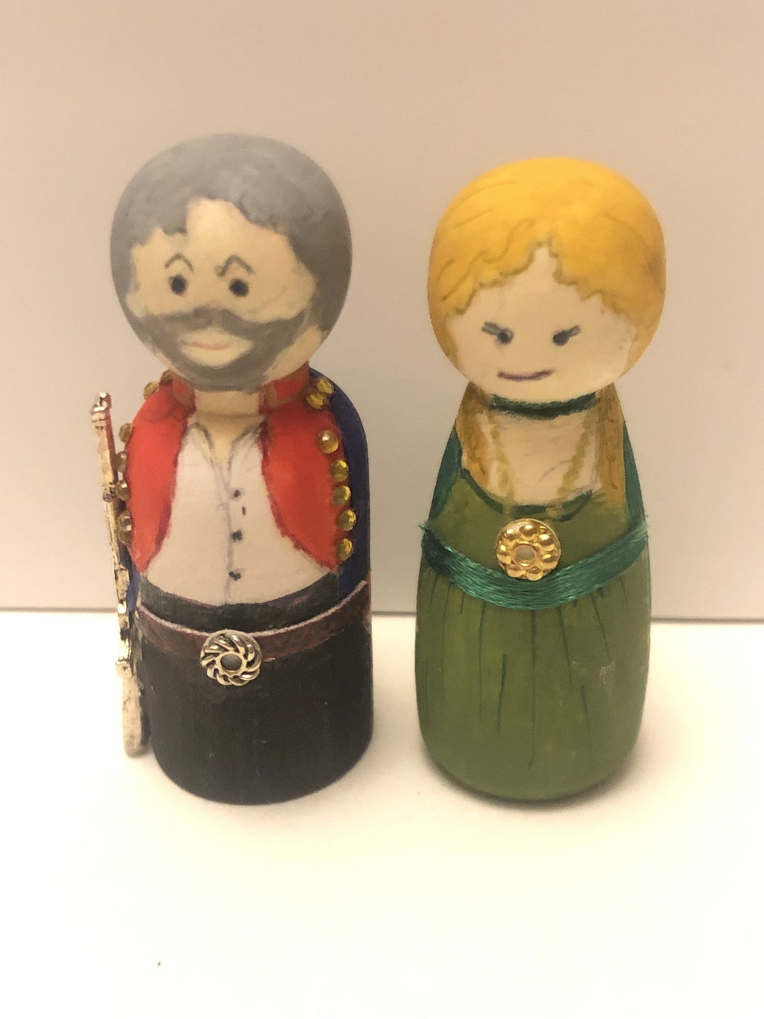 Les Misérables: Valjean, Fantine, Bishop Standing Ornaments - Etsy