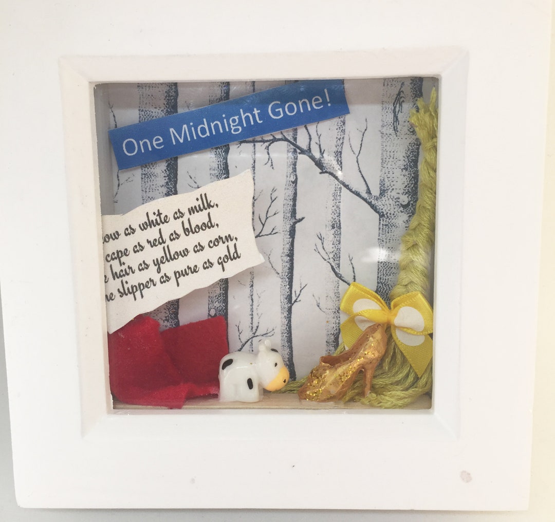 Into the Woods Musical Theatre Shadow Box - Etsy