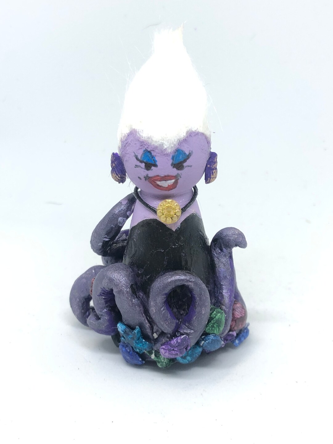 Little Mermaid: Ursula Wooden Standing or Hanging Ornaments - Etsy