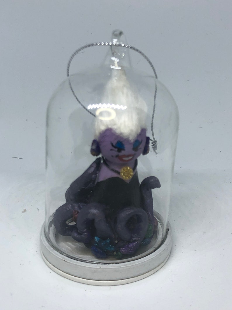 Little Mermaid: Ursula Wooden Standing or Hanging Ornaments - Etsy