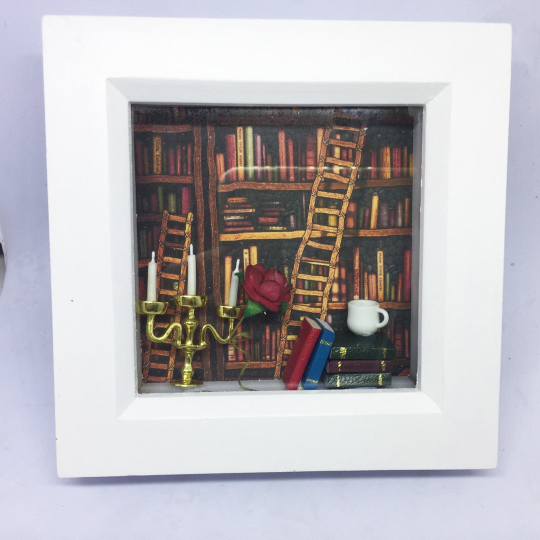 Beauty and the Beast Miniature Musical Theatre Small Shadow Box - Etsy