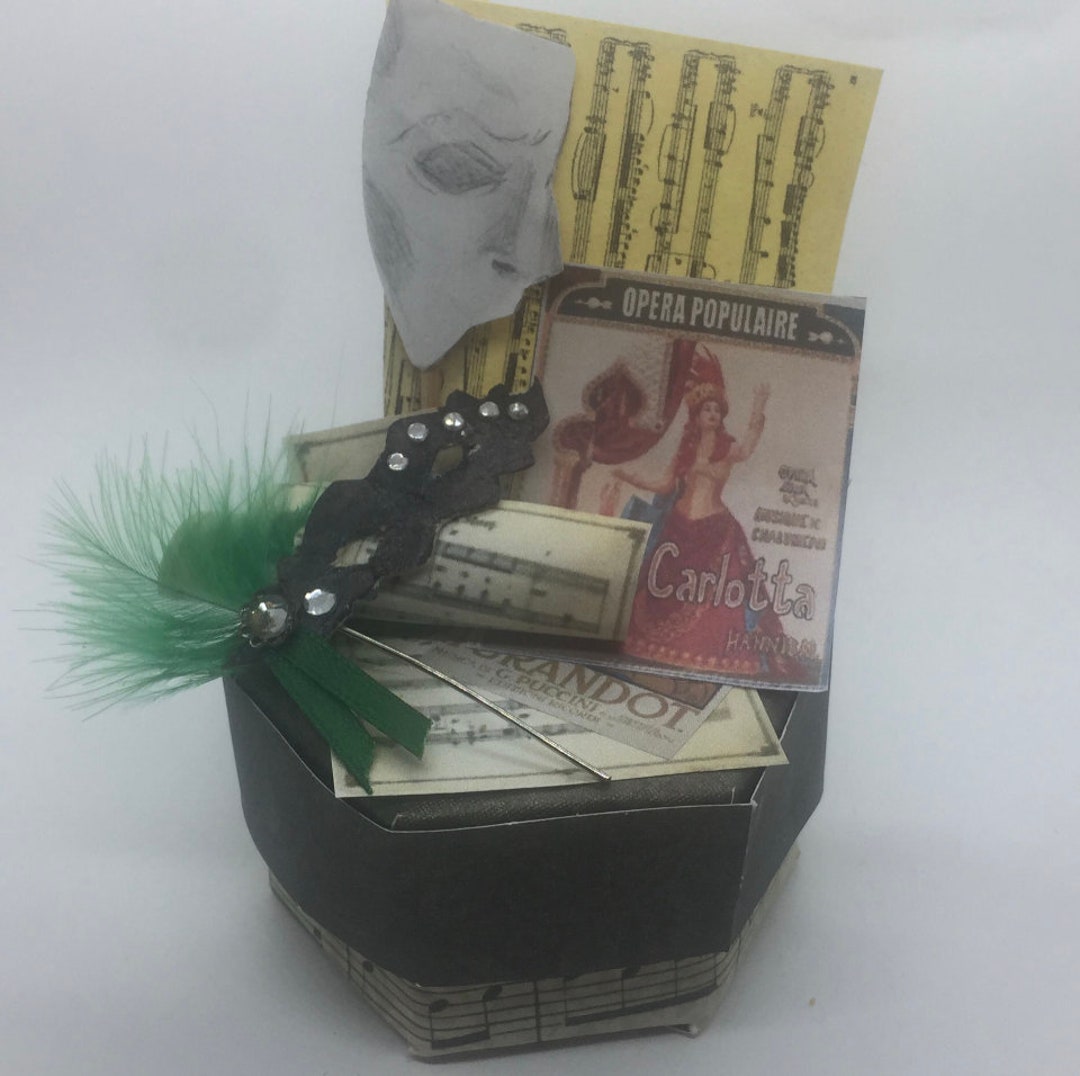 Phantom of the Opera Miniature Musical Theatre Display Box - Etsy