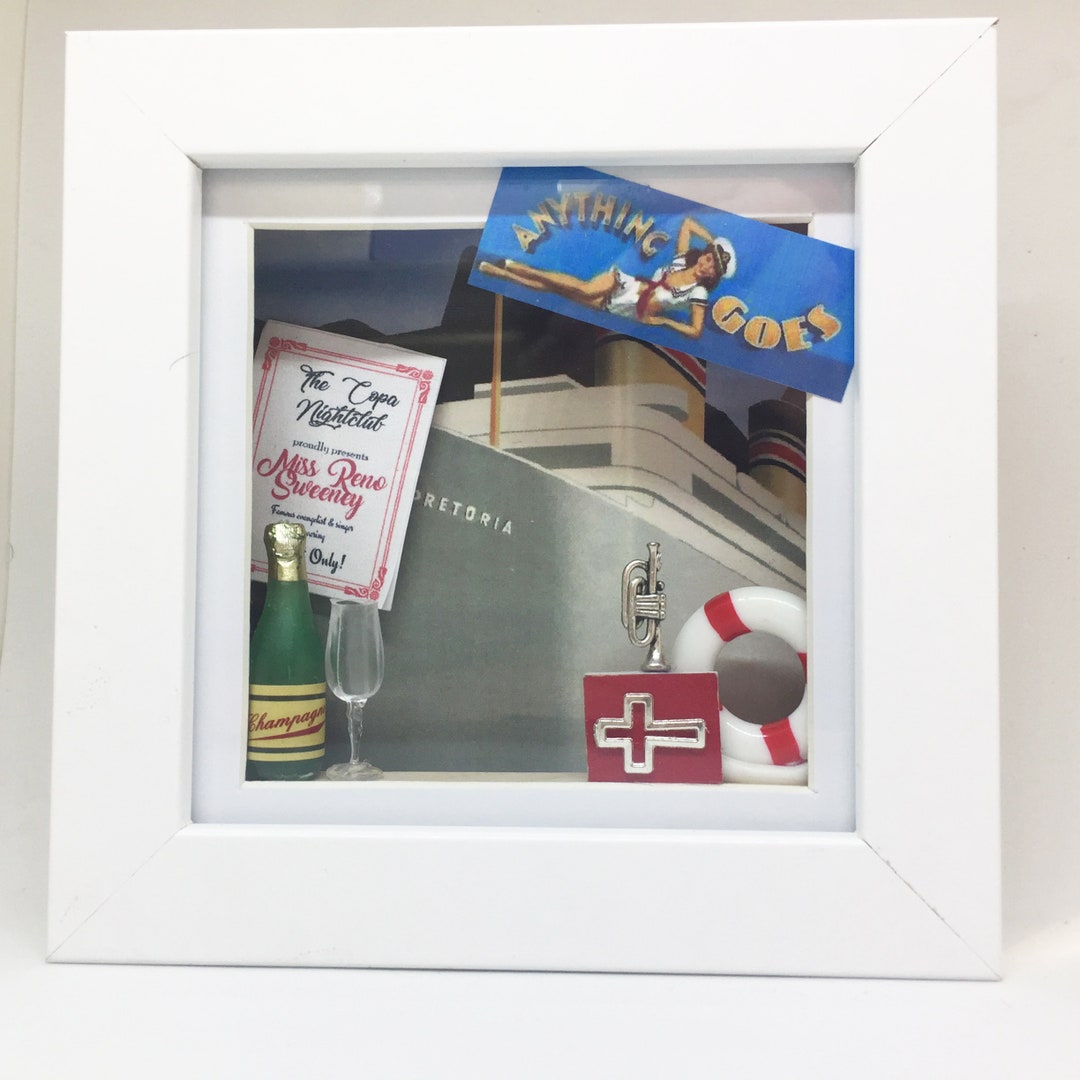 Anything Goes Miniature Musical Theatre Small Shadow Boxes - Etsy