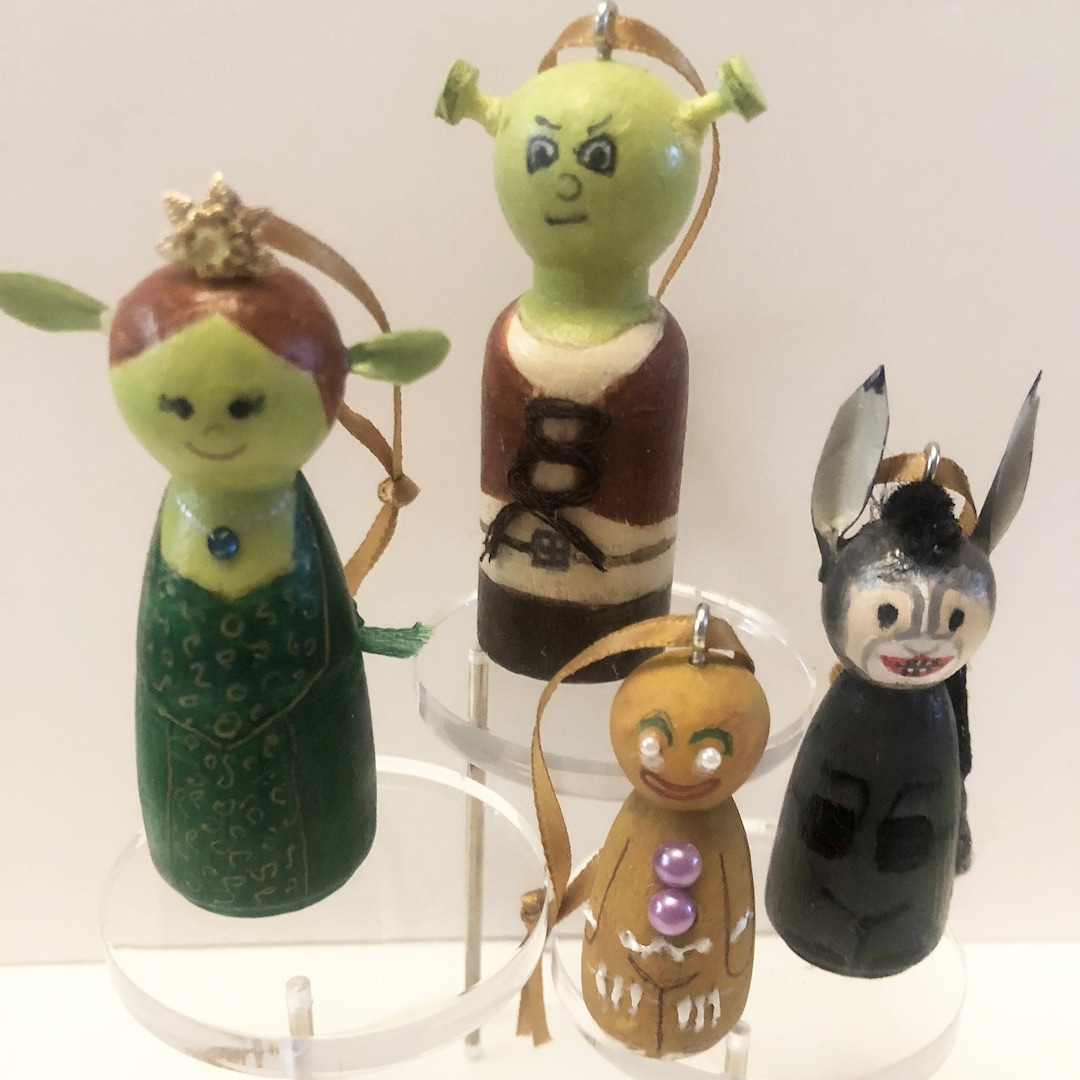 Shrek the Musical: All Characters Hanging Decorations - Etsy