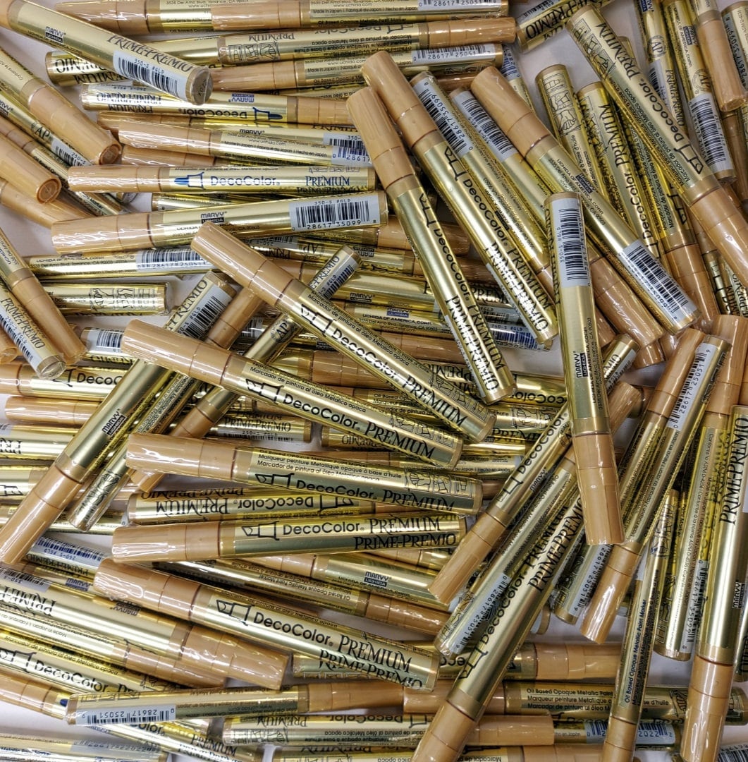Decocolor Premium Marker Gold Deco Color Marker - Etsy UK