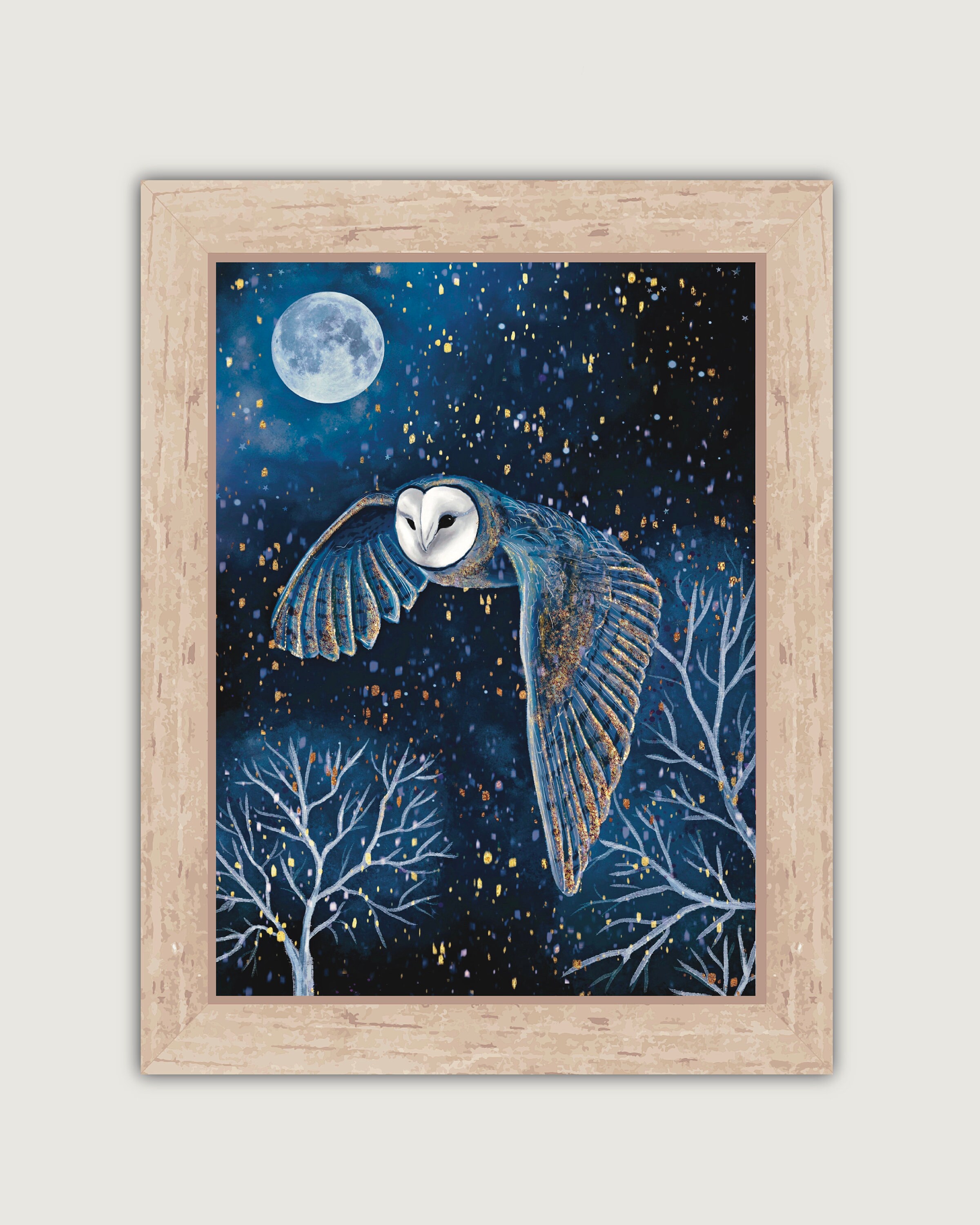 A4 A5 Original Art Print Spiritual Spirit Guide Art - Etsy