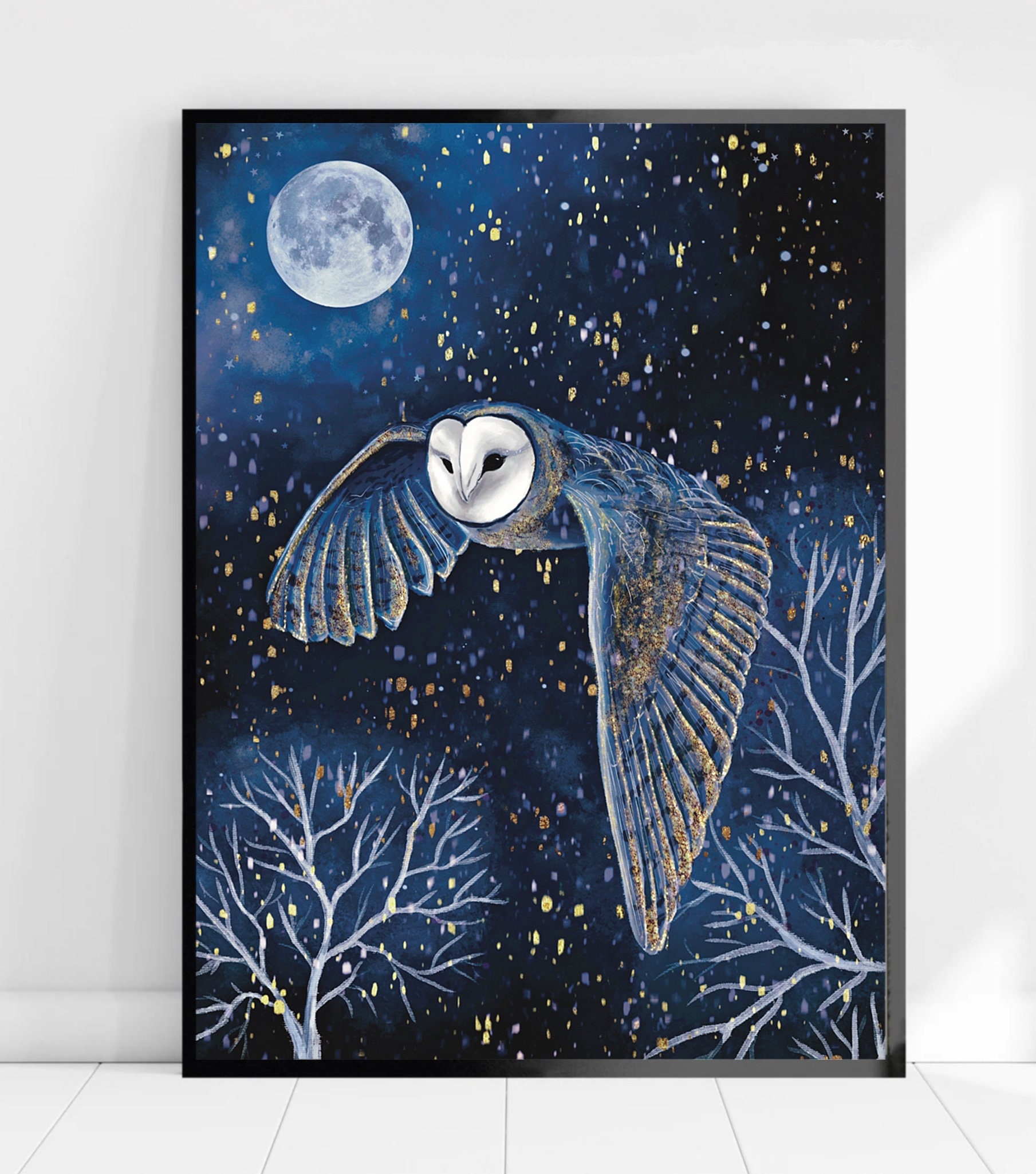 A4 A5 Original Art Print Spiritual Spirit Guide Art - Etsy