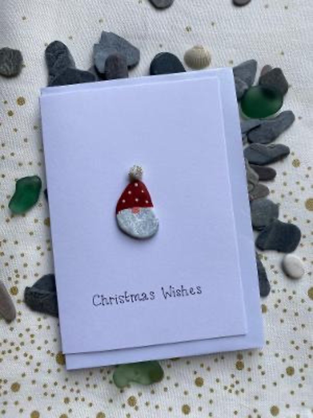 Handmade Christmas Gonk Card - Etsy UK