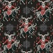 Krampus Seamless Christmas Pattern - Tileable Image + Photoshop Pattern ...