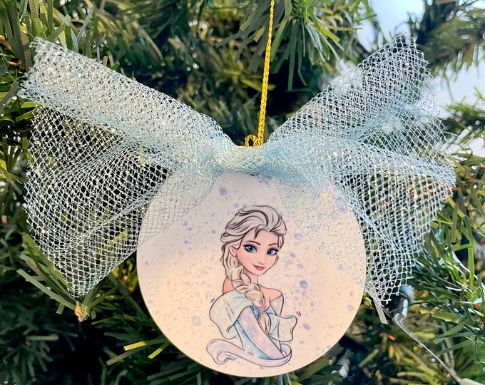 Personalized Frozen Ornament - Etsy