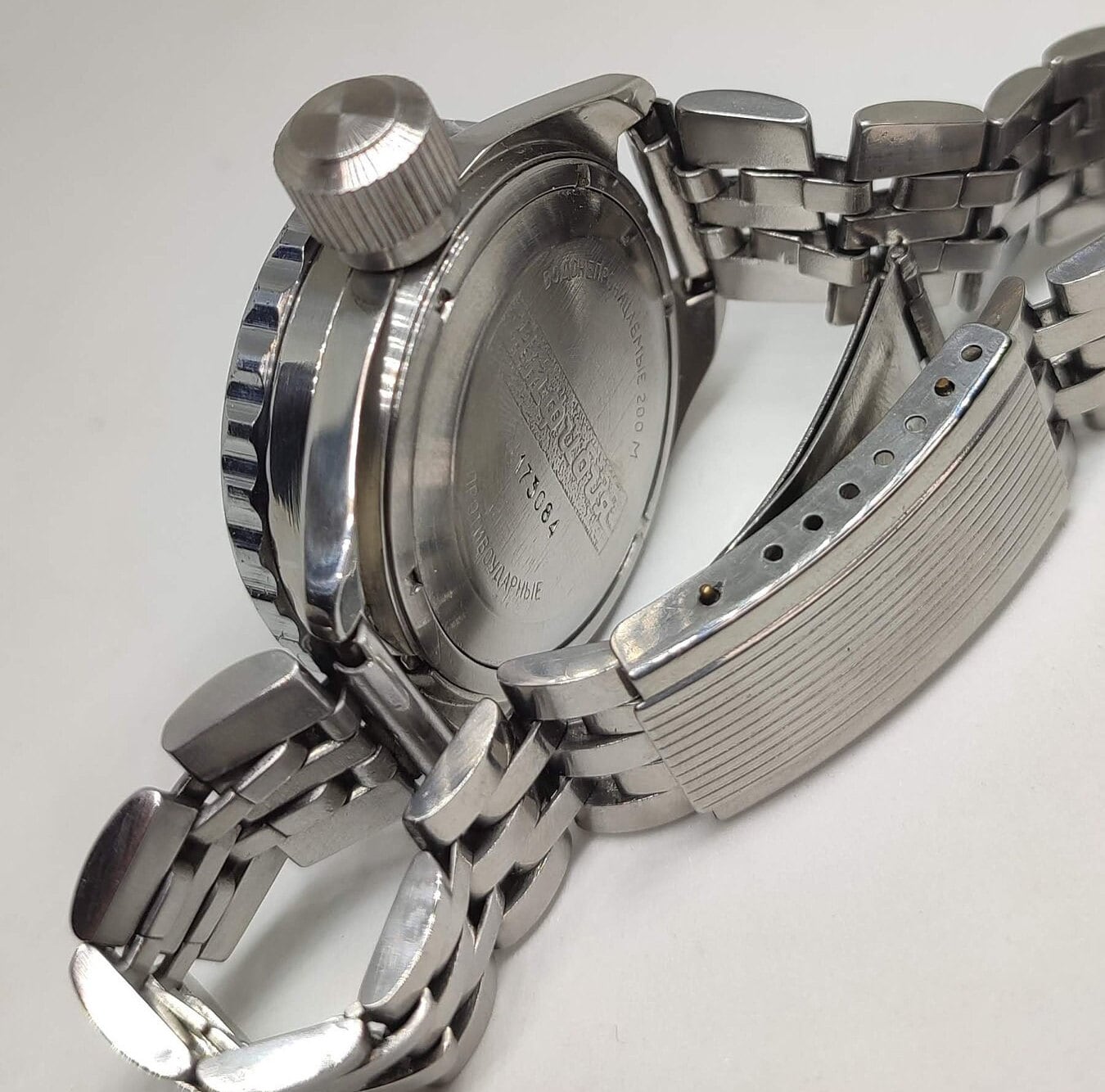 Vintage Vostok Watch Amphibian Black Dial Custom 2409А - Etsy