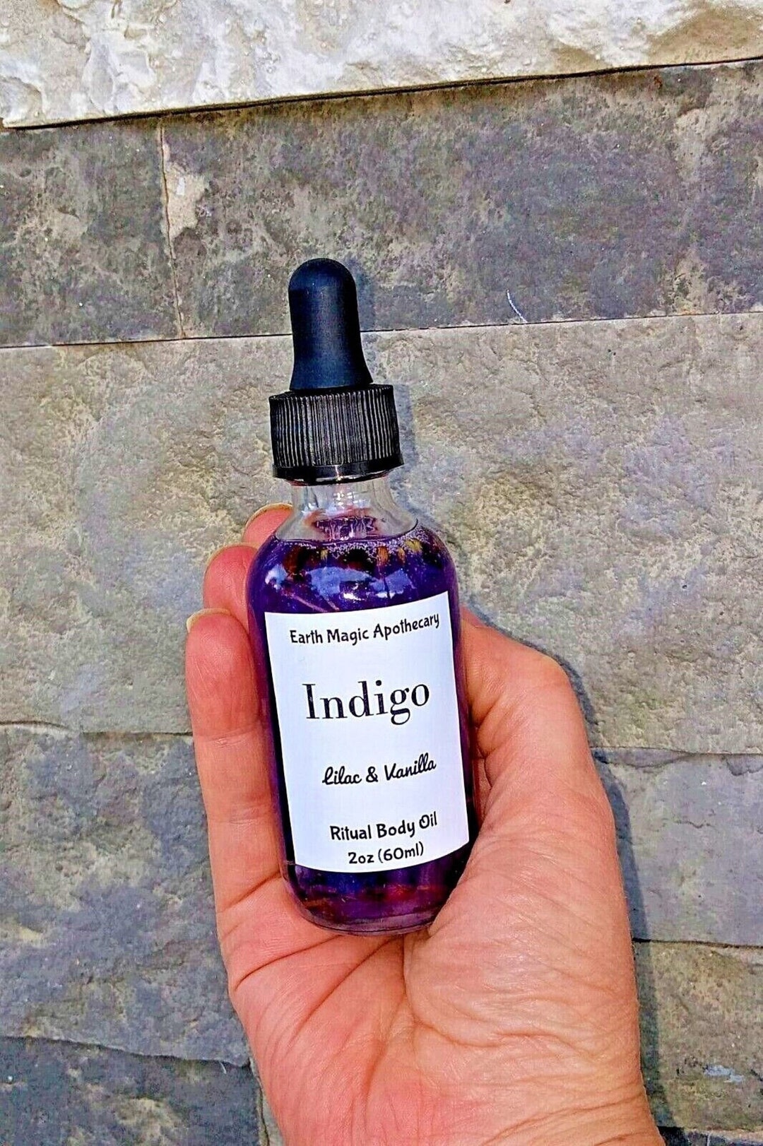 Indigo Ritual Oil Indigo Ray Energy Oil Indigo Chakra - Etsy