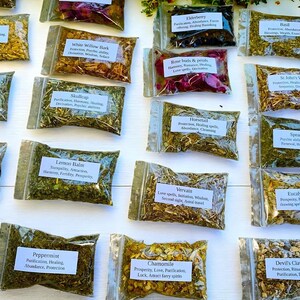 Apothecary Box Kit Beginner Advanced 20-25-30 Herb Bags Natural ...