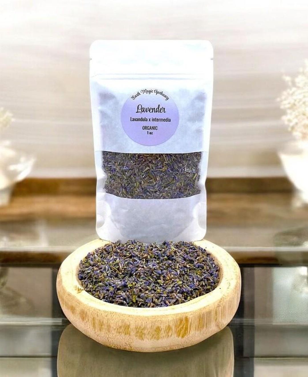 Organic Lavender Flower Whole Buds Fragrant Loose Bulk Herbs - Etsy