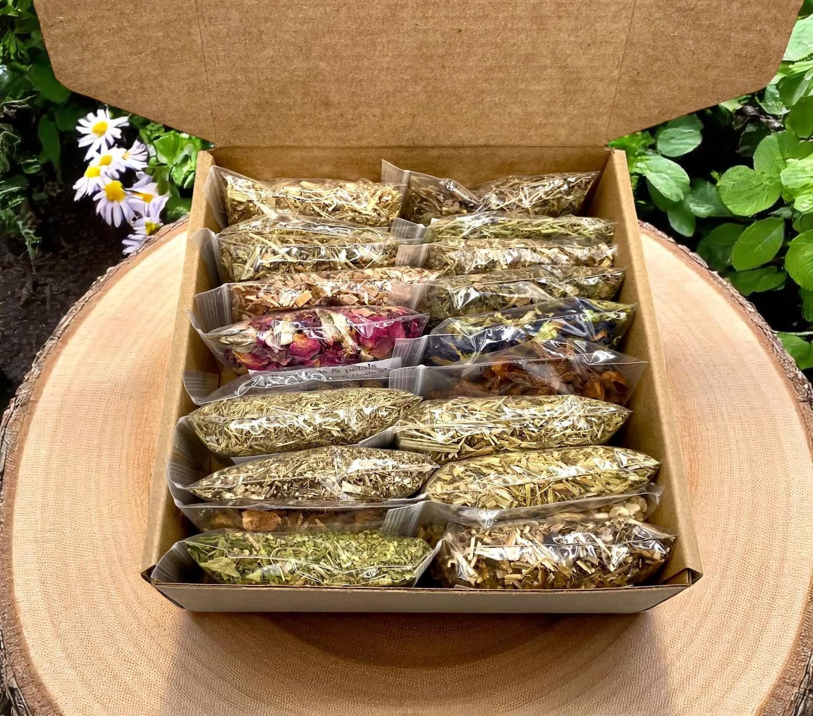 Starter to Advanced Herb Pack - 15 Herb Bag Set Custom Apothecary Kit ...