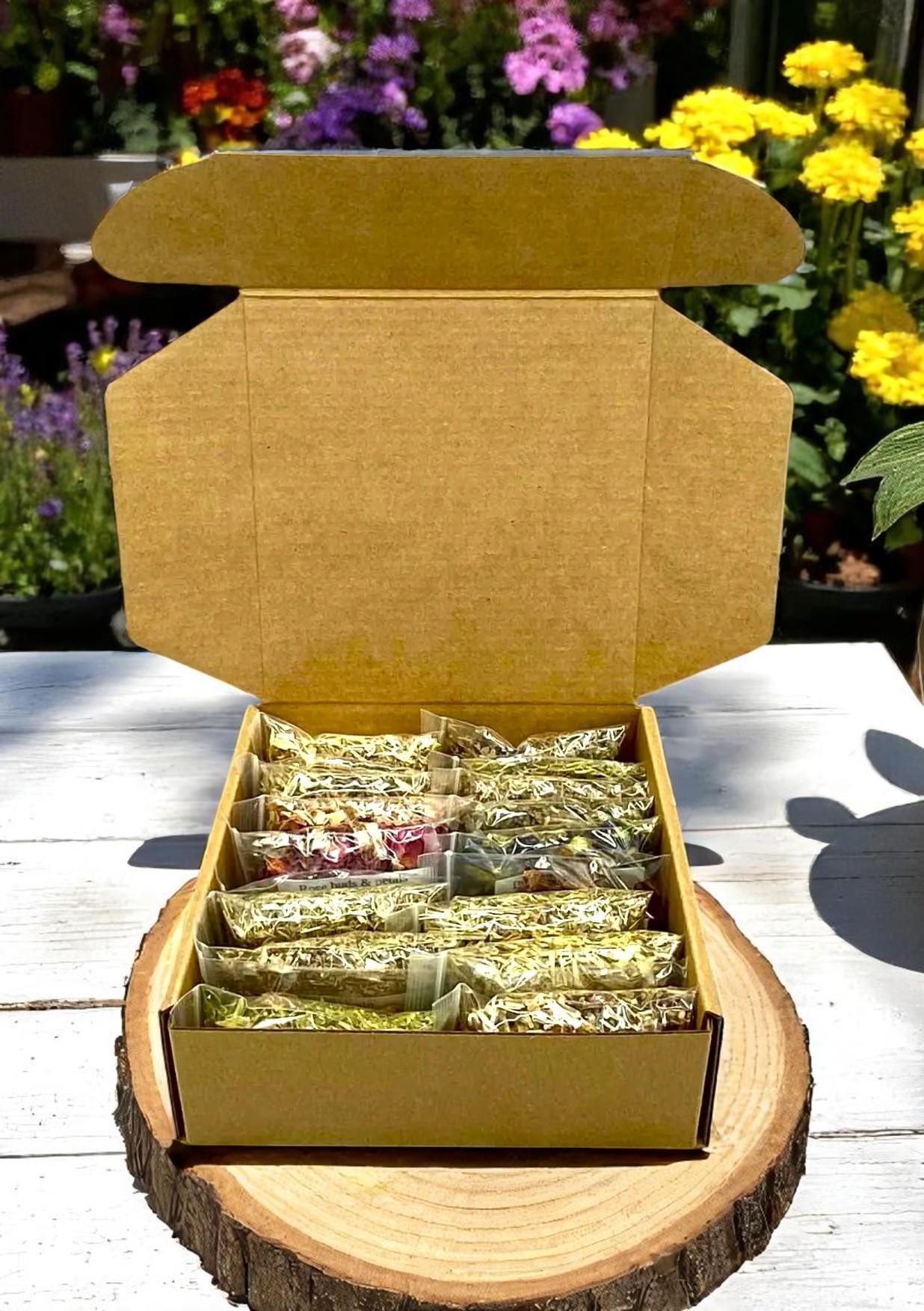 Starter to Advanced Herb Pack - 15 Herb Bag Set Custom Apothecary Kit ...