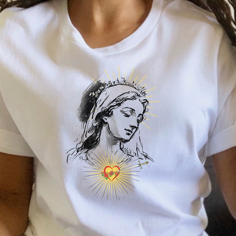 Catholic Mom Shirt - Etsy