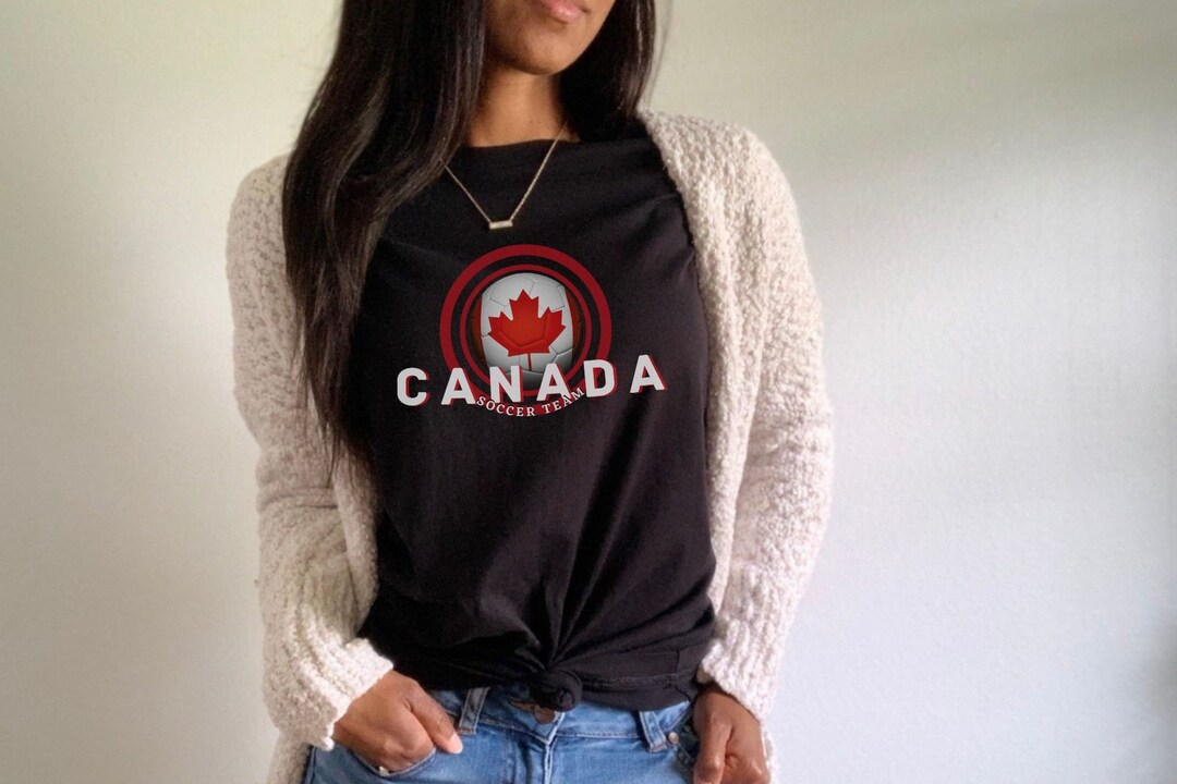 Canada T-shirt, Soccer Shirt, Football Shirt, Flag Shirt, World Cup ...