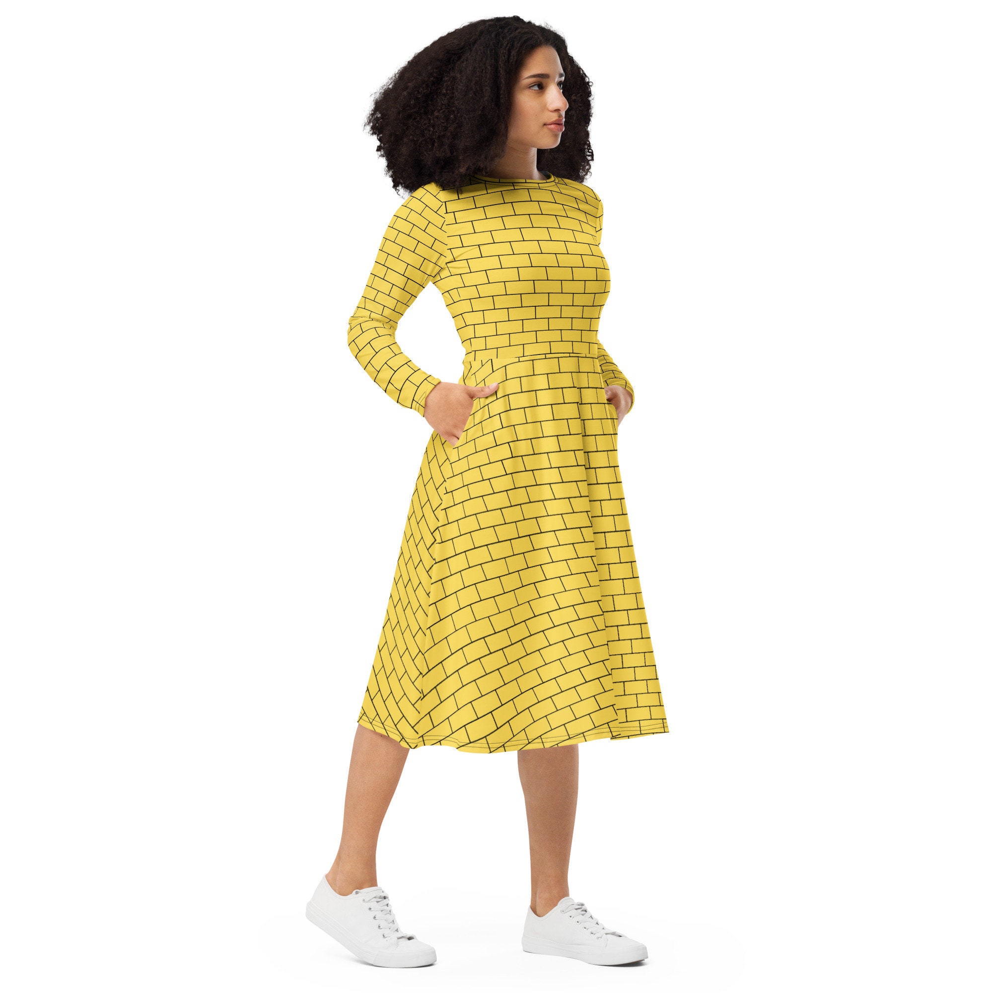 Follow the Yellow Brick Road Cosplay Dress, Oz Costume, Yellow Brick ...