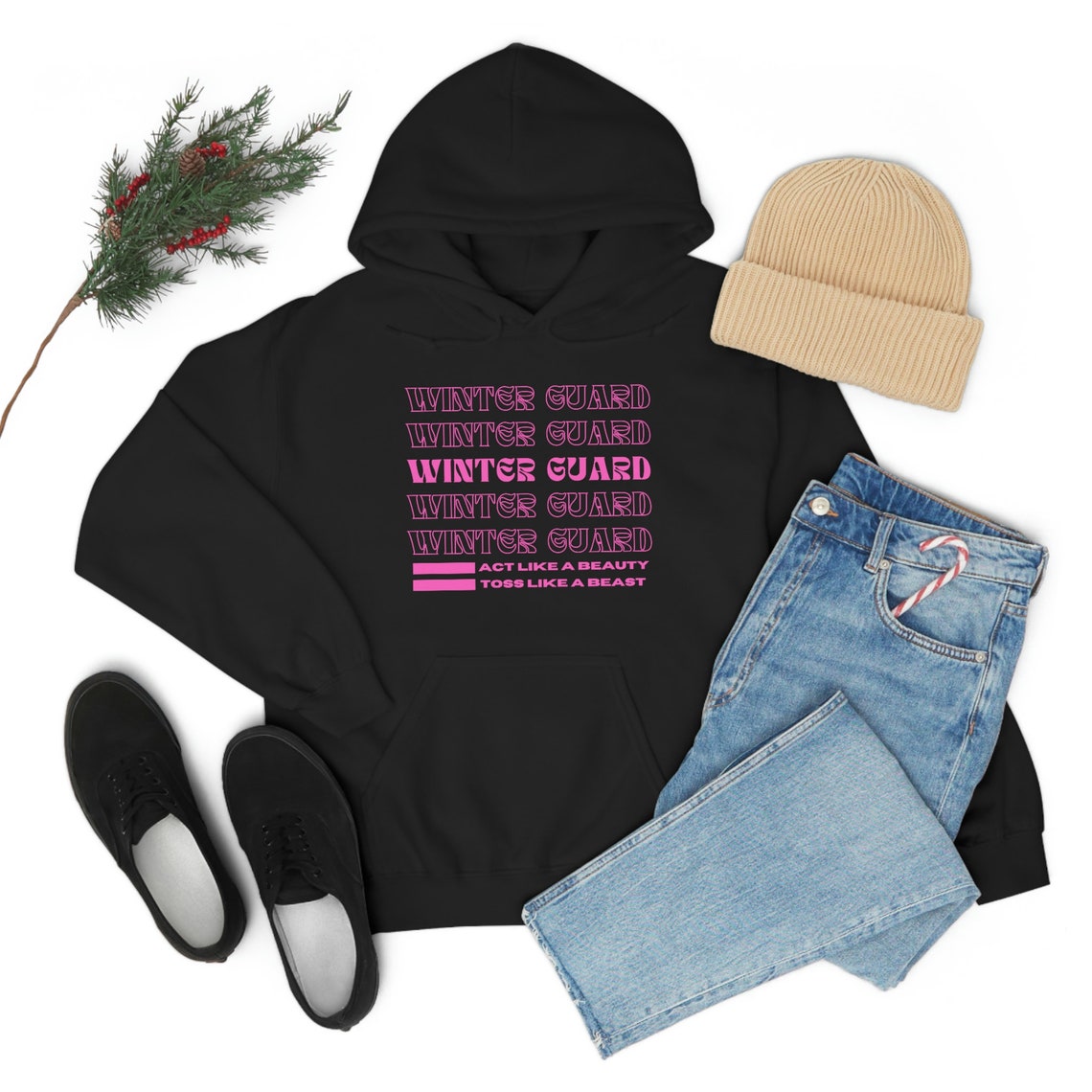 Color Guard Season Hoodie| Color Guard Team Sweatshirt| Colorguard ...