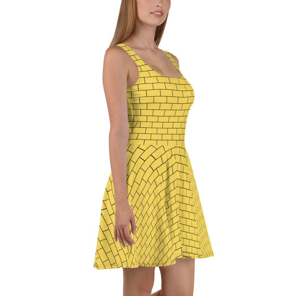 Follow the Yellow Brick Road Cosplay Dress, Oz Costume, Yellow Brick ...