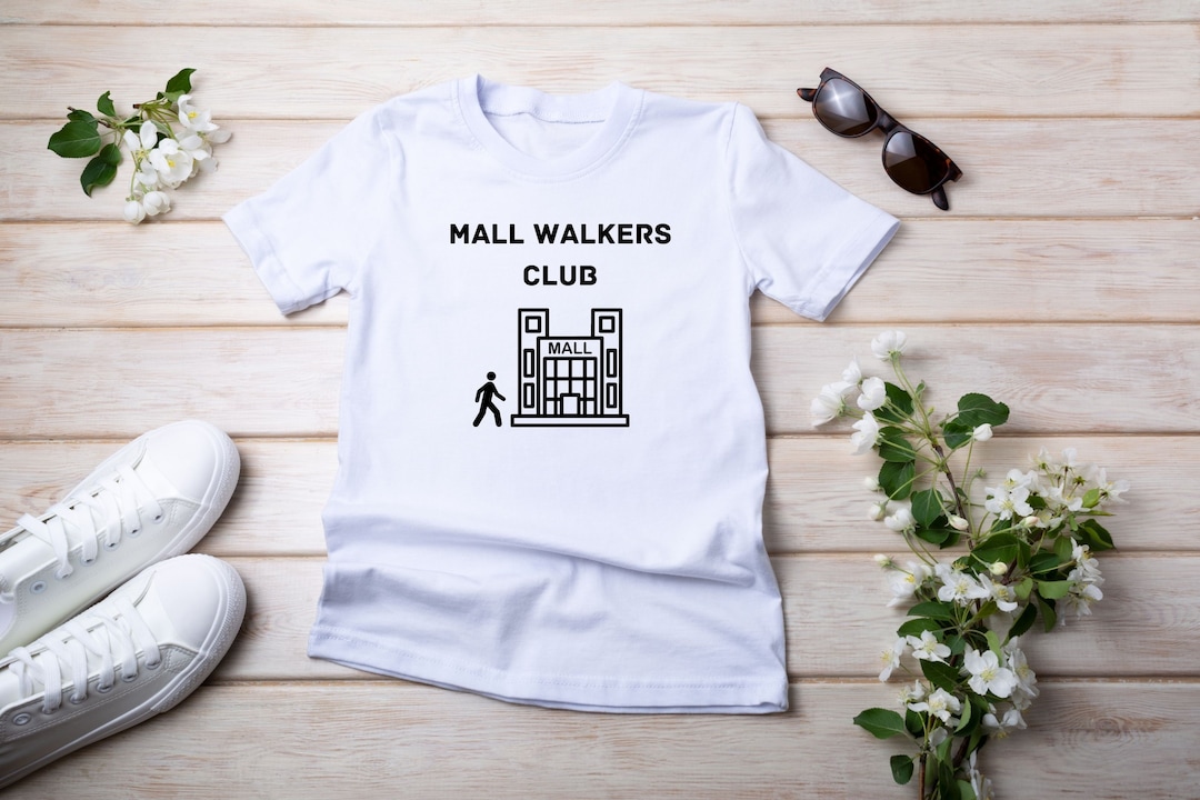 Mall Walkers Club T-shirt, Walking Shirt, Gift for Walking Buddies ...