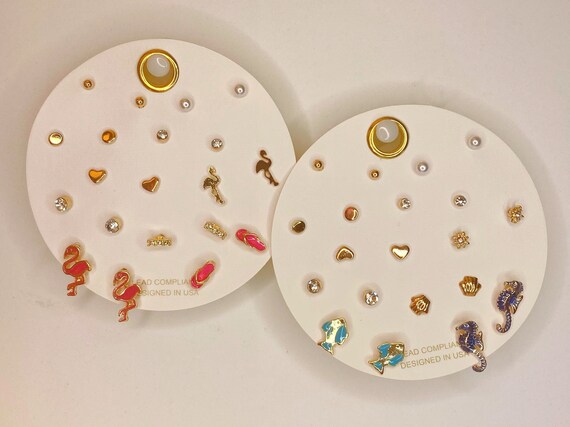 Assorted earring sets store