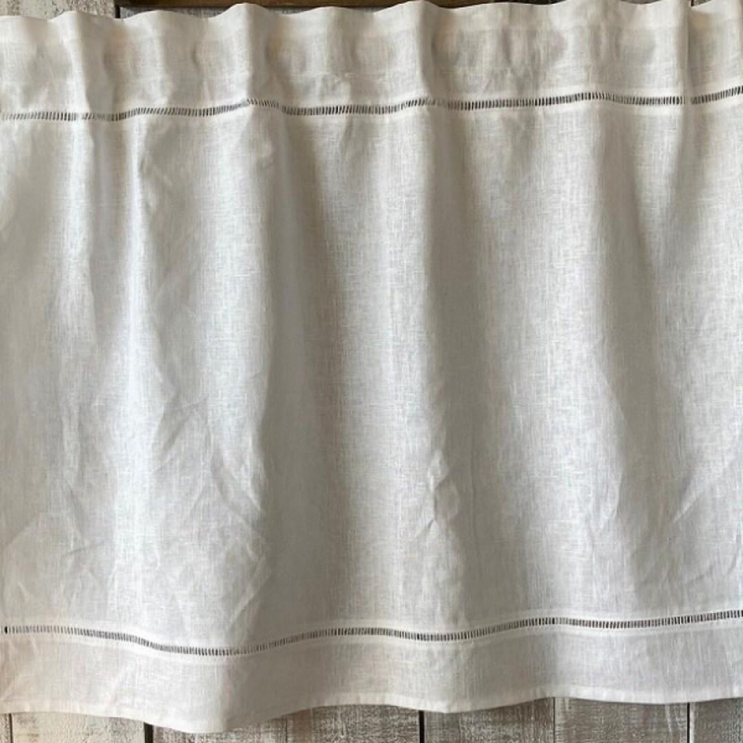Monogrammed Linen Under Sink Curtain - Etsy