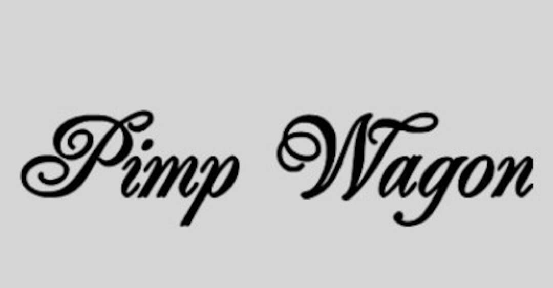 Pimp Wagon - Etsy