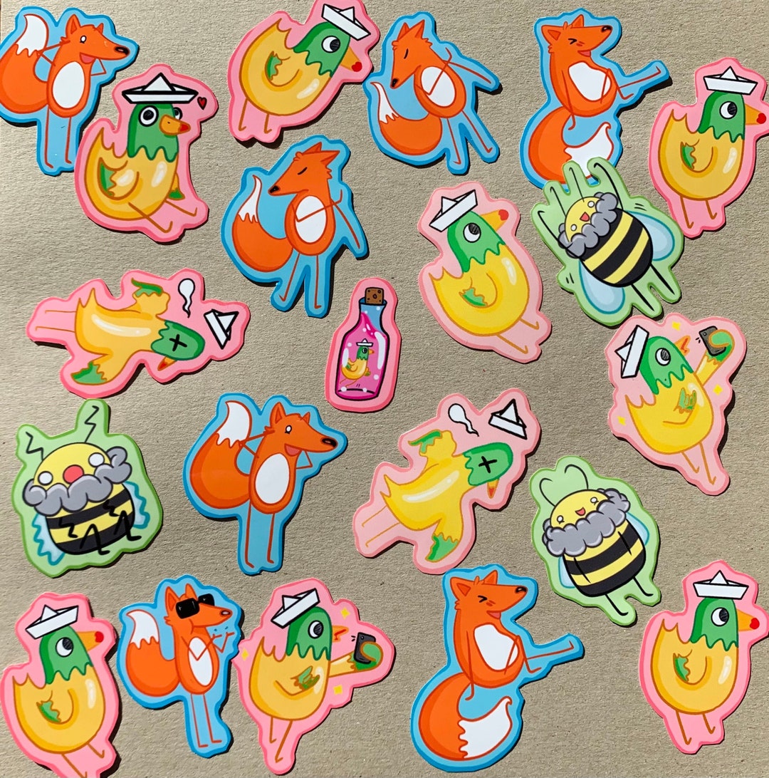 Mystery Sticker Pack Vinyl Sticker Aufkleber Vinyl Überraschungs Pack ...