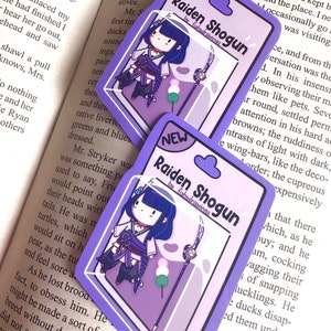 Raiden Shogun Genshin Impact Sticker - Etsy