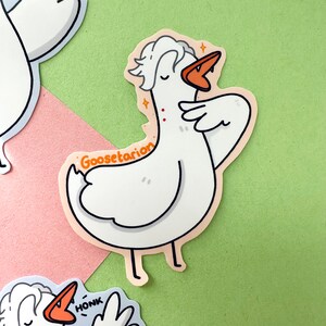 Goosetarion Sticker Vinyl | Vampire Goose | RPG Stickers - Etsy