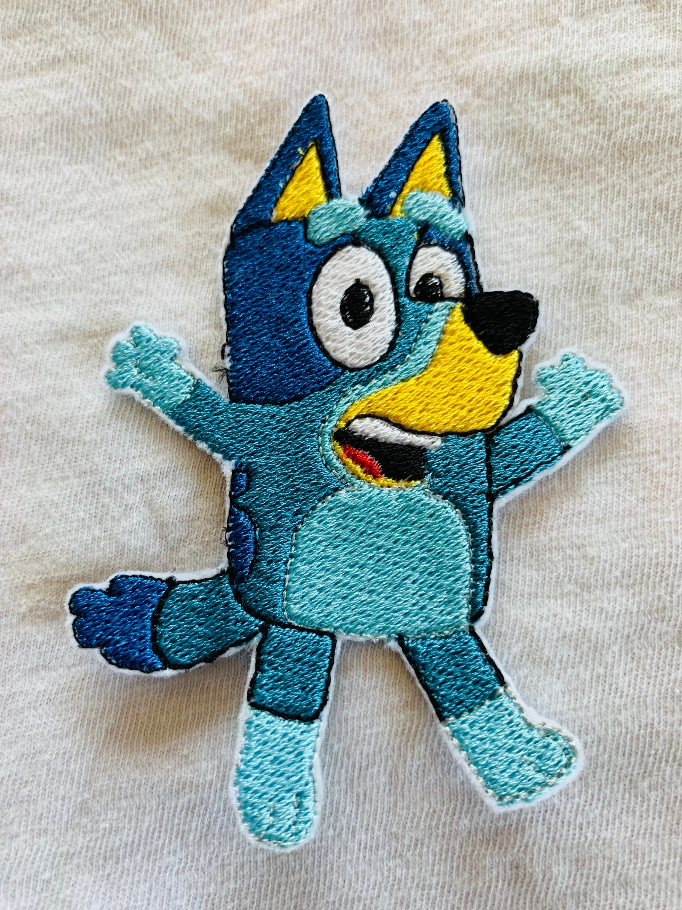 Bluey and Bingo Iron patches Bluey Iron on Patchs Iron | Etsy